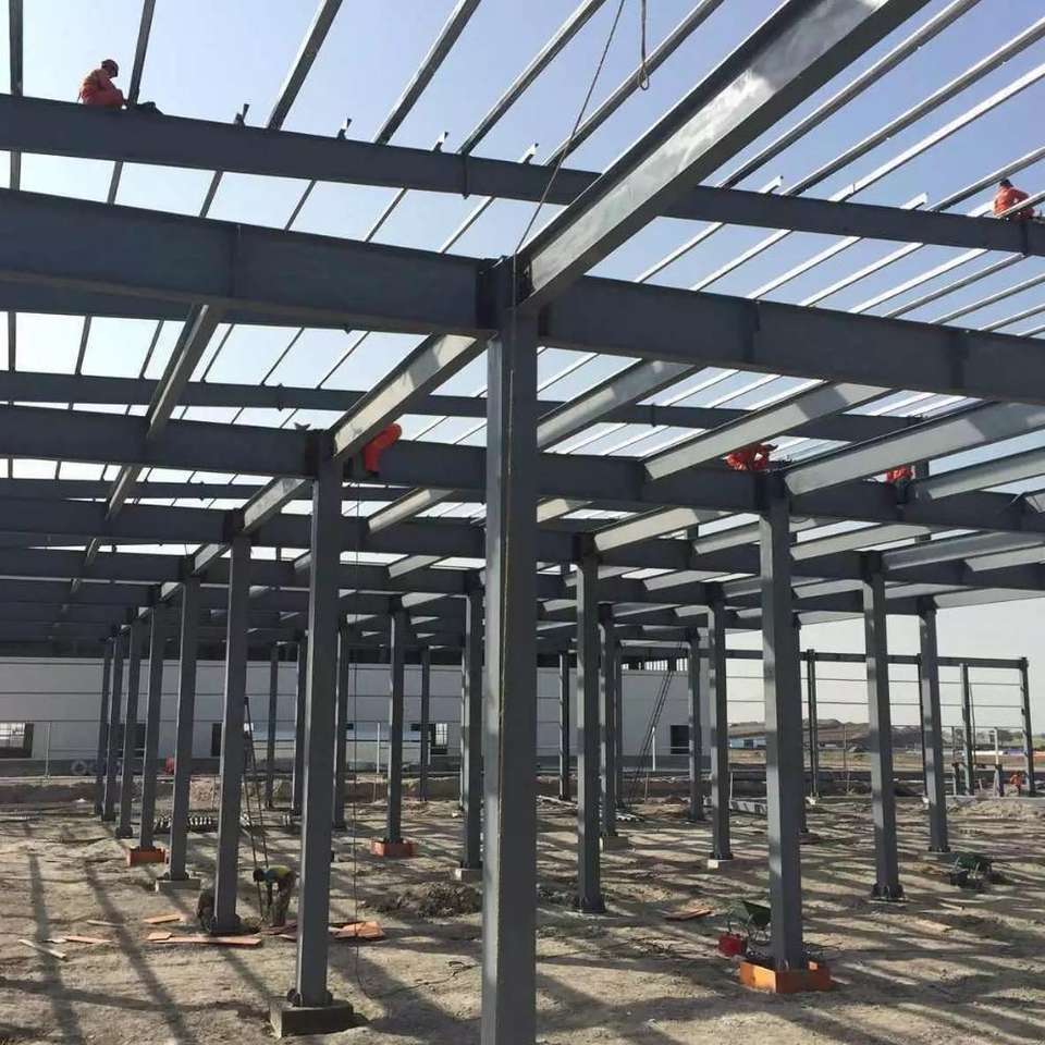 Chinese Design Style Weather-Resistant Steel Columns for Industrial ...
