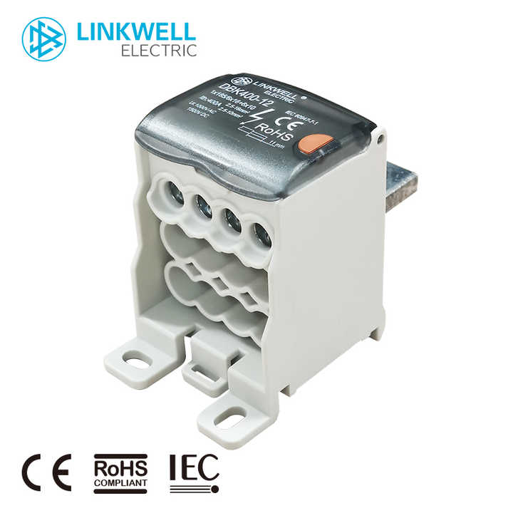 LINKWELL Screw Connection 1000V DBK400-12 Power Distribution Terminal ...