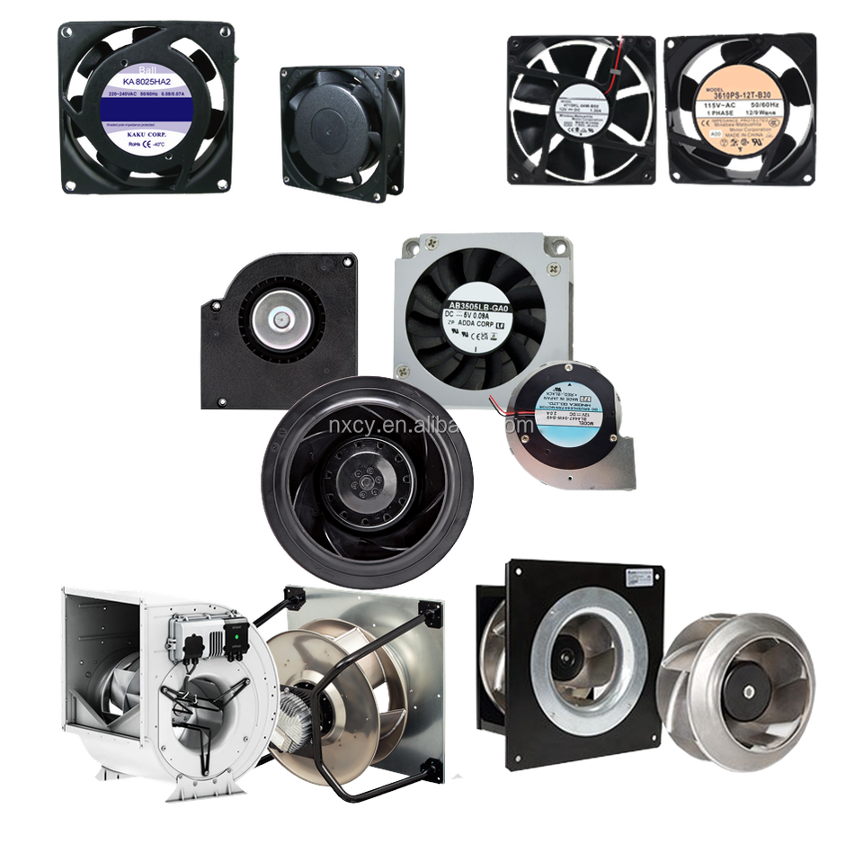 Ebm- Axial Fans A6E630 Series A6E630-AF01-02 80mm/120mm/172mm Ebm ...