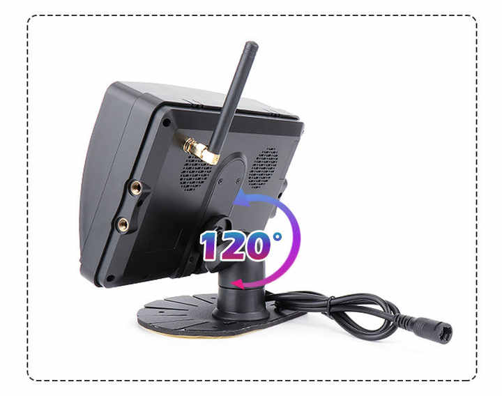 Truck Trailer Bus Safety Vision System AHD Camera 1-Year Warranty Laser ...