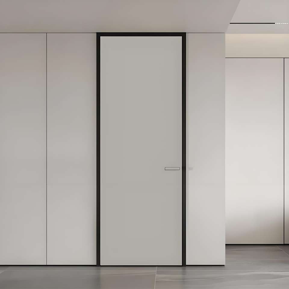 High Quality Invisible Concealed Composite Modern Design Frame Less ...