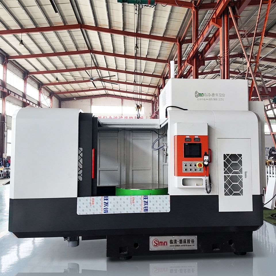 High Efficiency CNC Vertical Axis Round Table Surface Grinder for ...