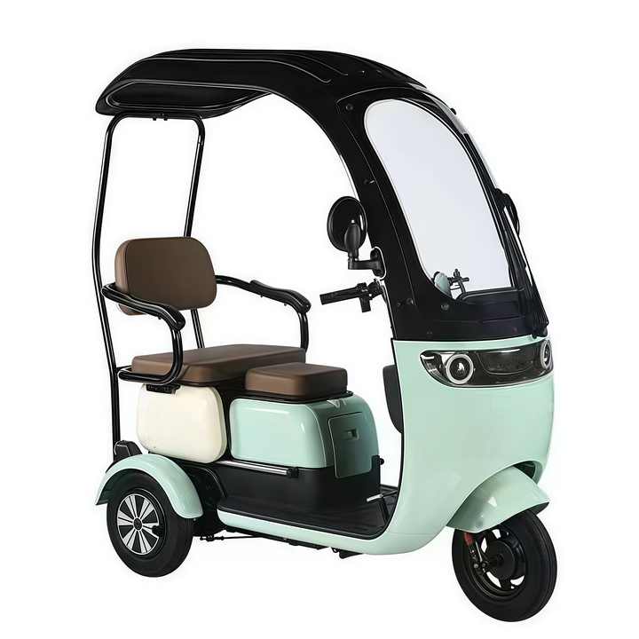 Wholesale HONGYI 48V Steel Electric Tricycle Open-Type Energy-Saving ...