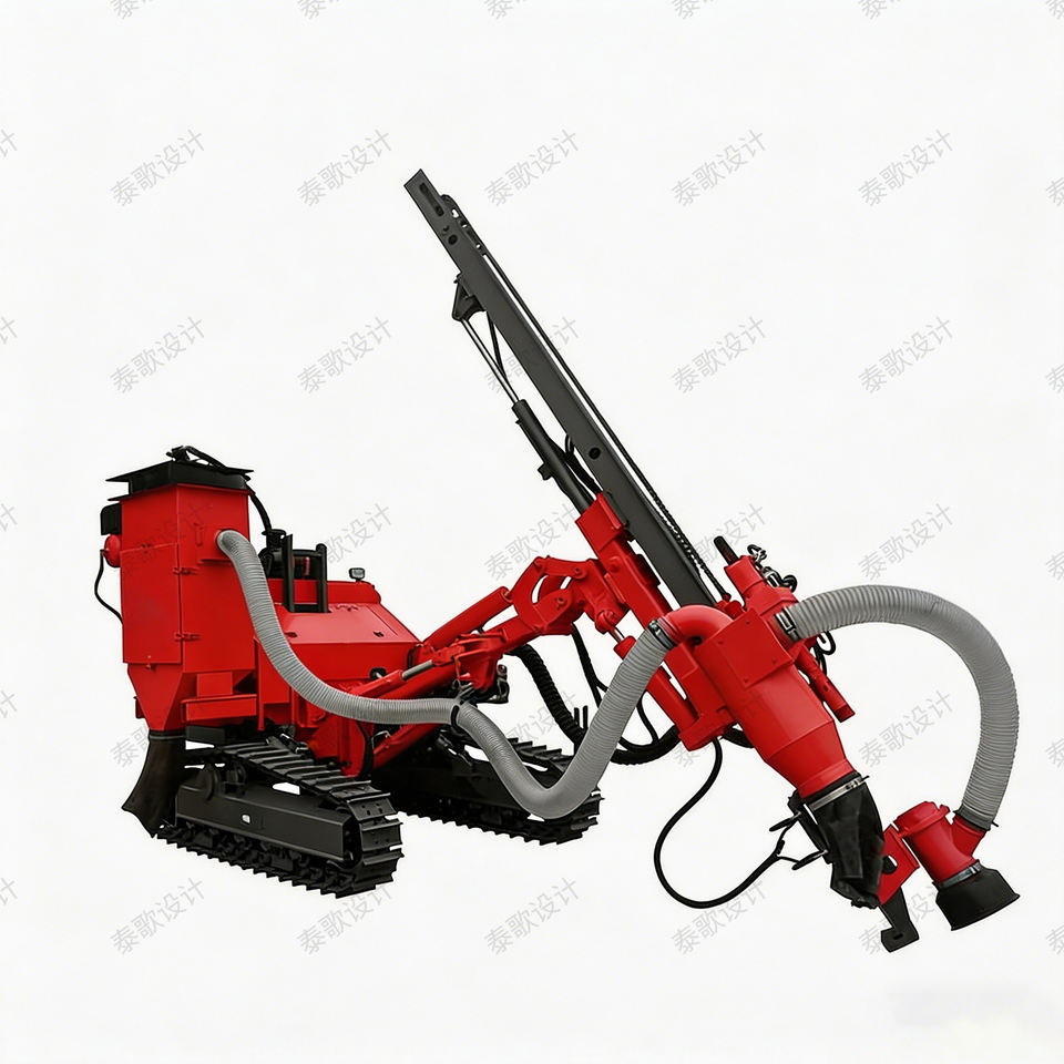 Heavy Duty Solar Pile Driving Equipment Crawler Hydraulic Rig for Solar ...