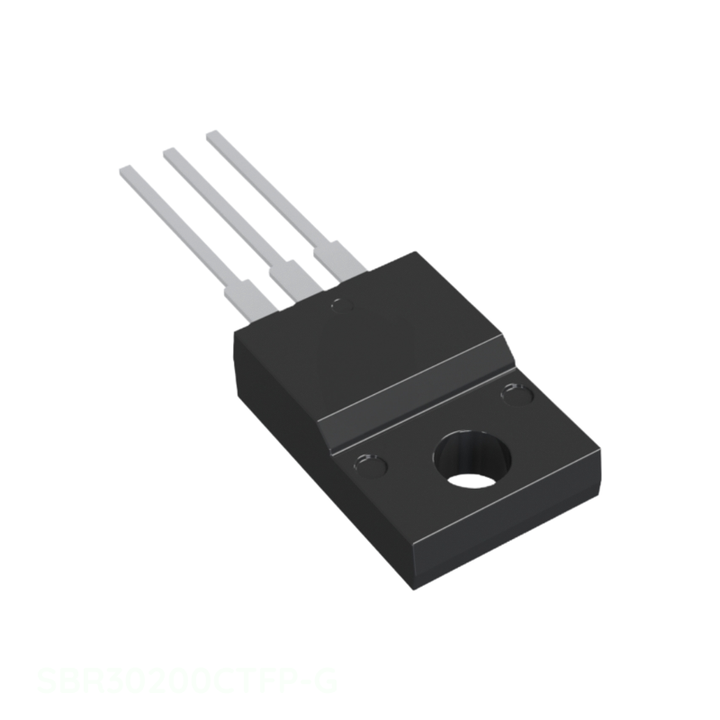 TO-220-3 Full Pack Isolated Tab SBR30200CTFP-G Diode Arrays Buy Online ...
