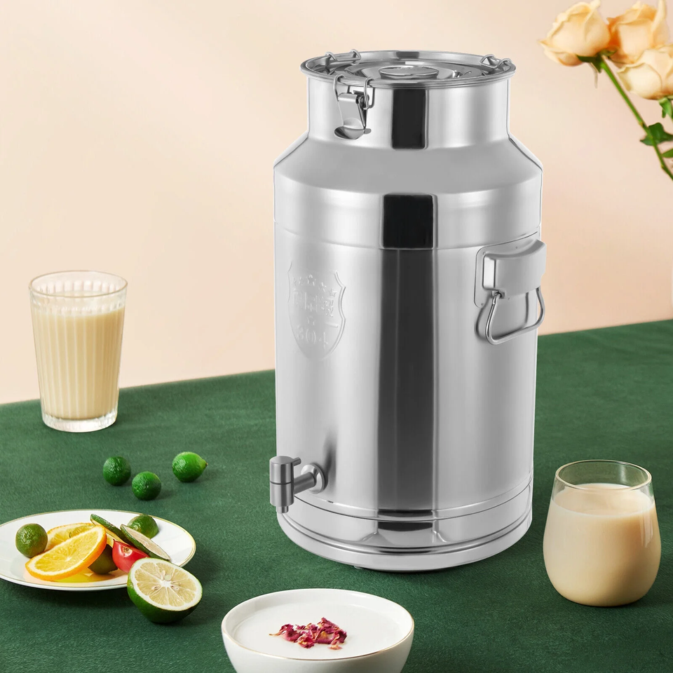Hot Sale Small Mini Stainless Steel Milk Jug Milk Can Suitable for Pure ...