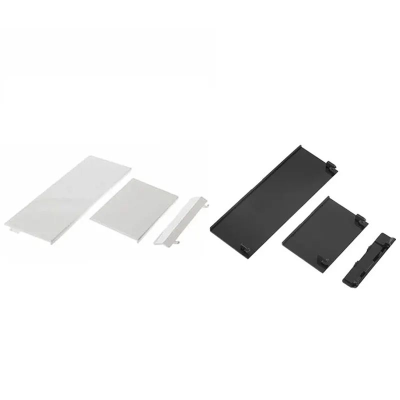 3 in 1 Replacement Plastic Memory Card Door Slot Cover for Nintendo Wii ...