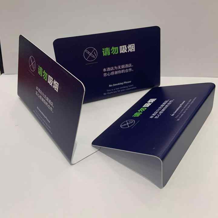 Custom Acrylic Table Stand NFC Restaurant Menu Holder Bar NFC Menu ...