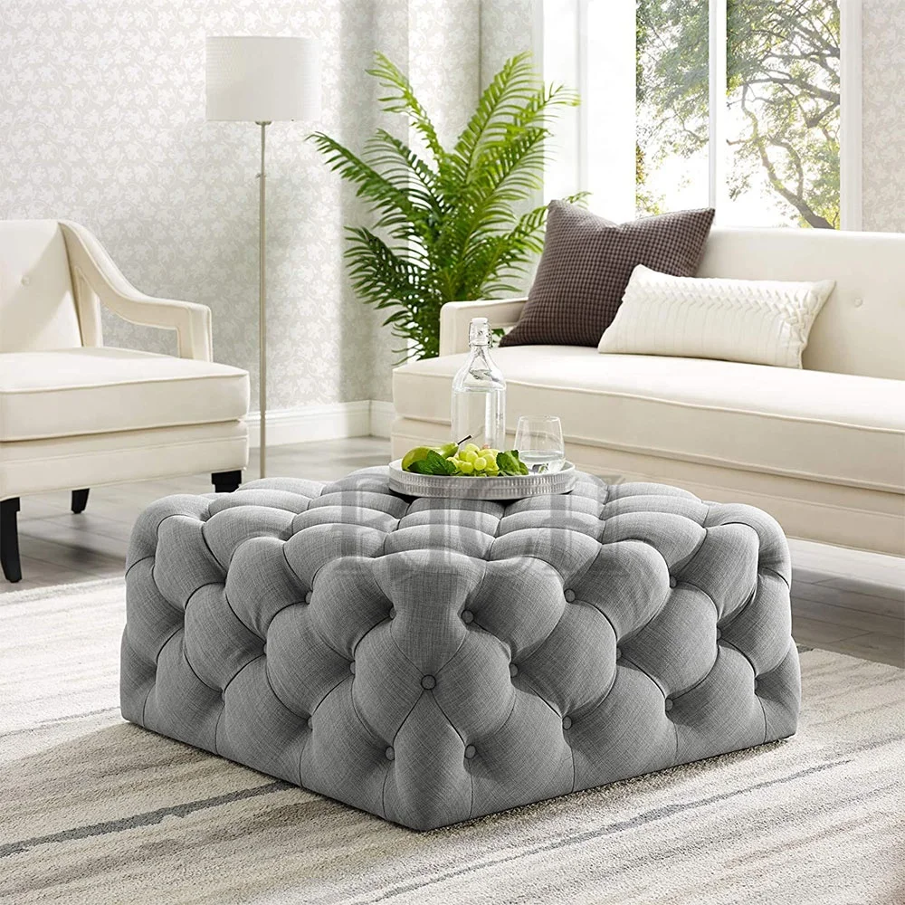 Wholesale large upholstered ottoman coffee table With Ideal Styles And Features Alibaba
