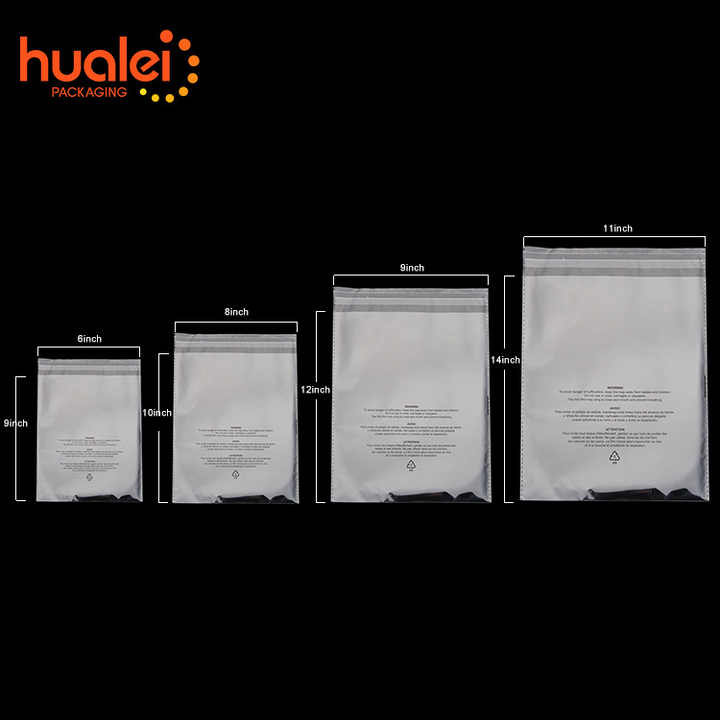6x6 6x9 8x10 9x12 11x14 Clear Resealable Poly Bags for T Shirts