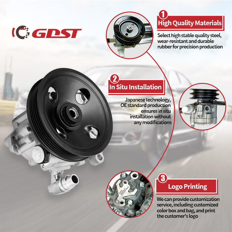 GDST Steering System Hydraulic Power Steering Pump for ISUZU D-max