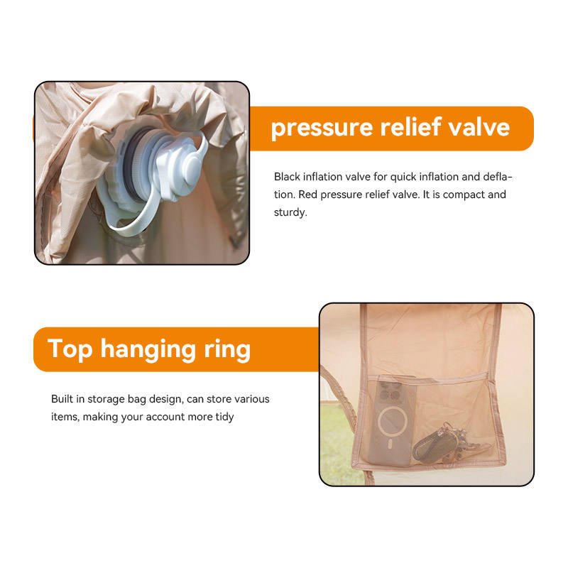 Luxury Inflatable Home Tent Waterproof Portable Automatic Inflatable ...
