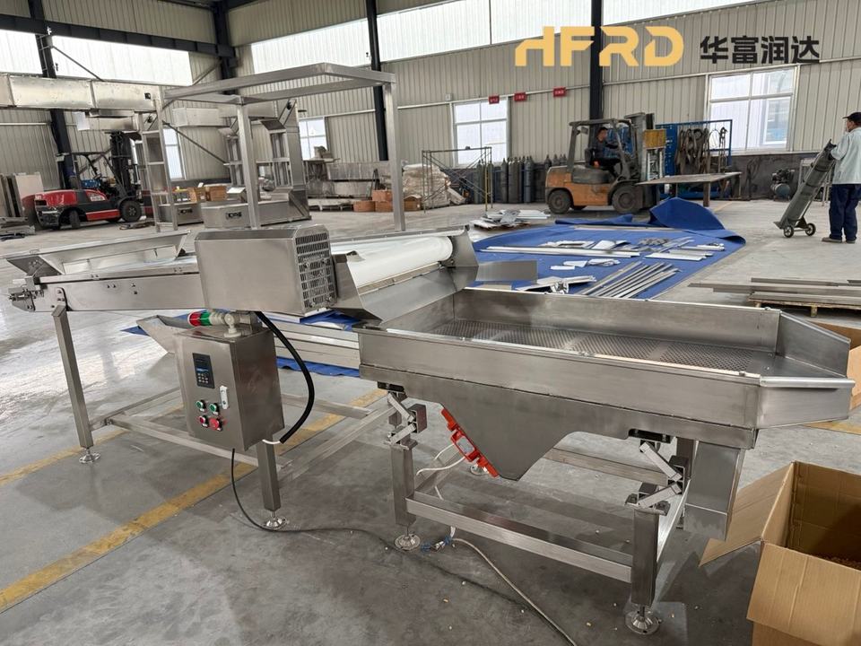 Linear Vibrating Screen Food Conveyor Belt, Conveyor, Production Line ...