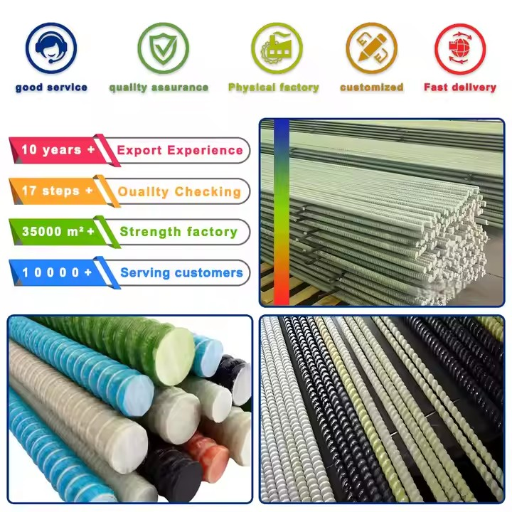 FRP Reinforcing Bars - Durable, Corrosion-resistant
