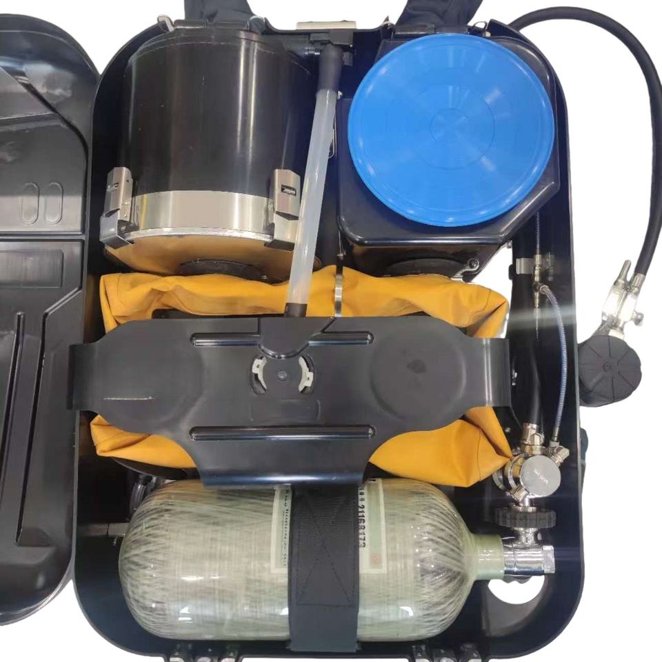 Positive Pressure Oxygen Breathing Apparatus 4 Hours Oxygen Supply ...