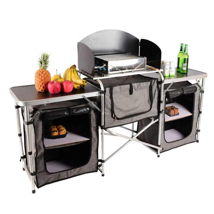 Factory Wholesale Portable Camping Folding Kitchen Outdoor Movable ...