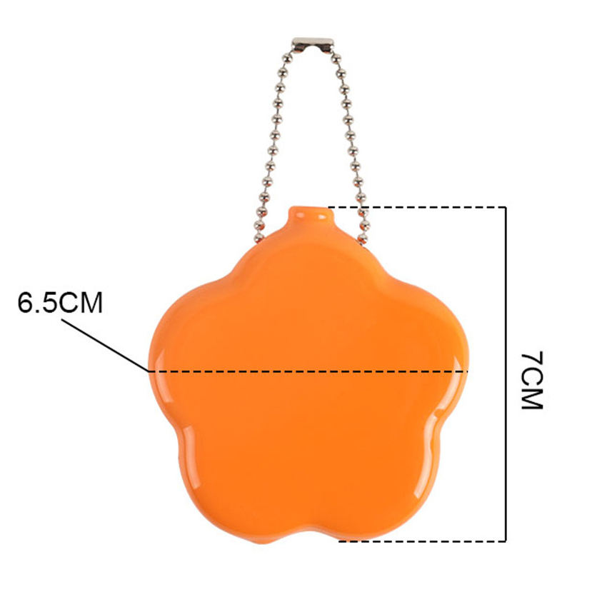 Soft Rubber Flower Shape Coin Purse Custom PVC Coin Purse Custom Soft ...