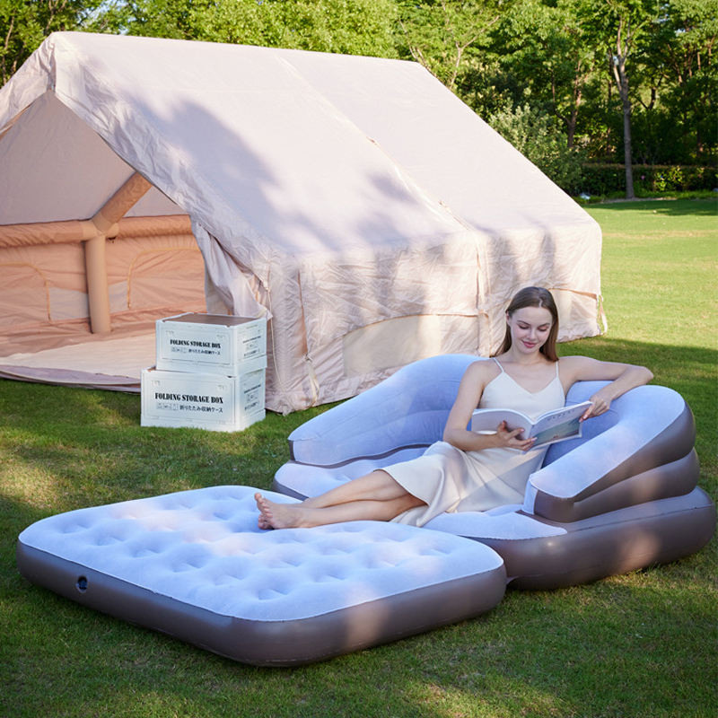 Portable Inflatable Sofa Bed Inflatable Couch Sofa Compressed Sofa ...