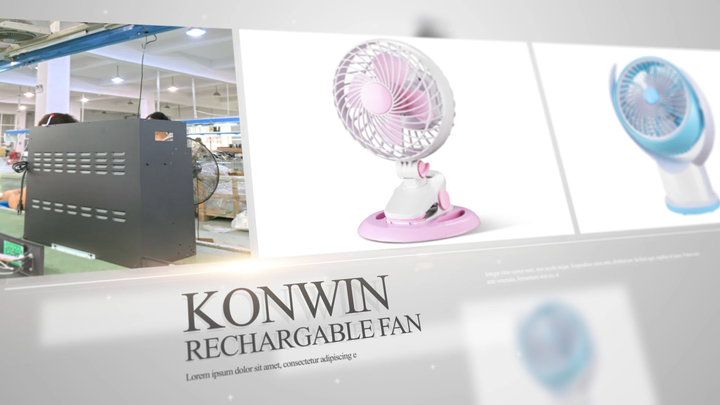 KONWIN Metal Floor Fan 3 in 1 - Versatile and Durable