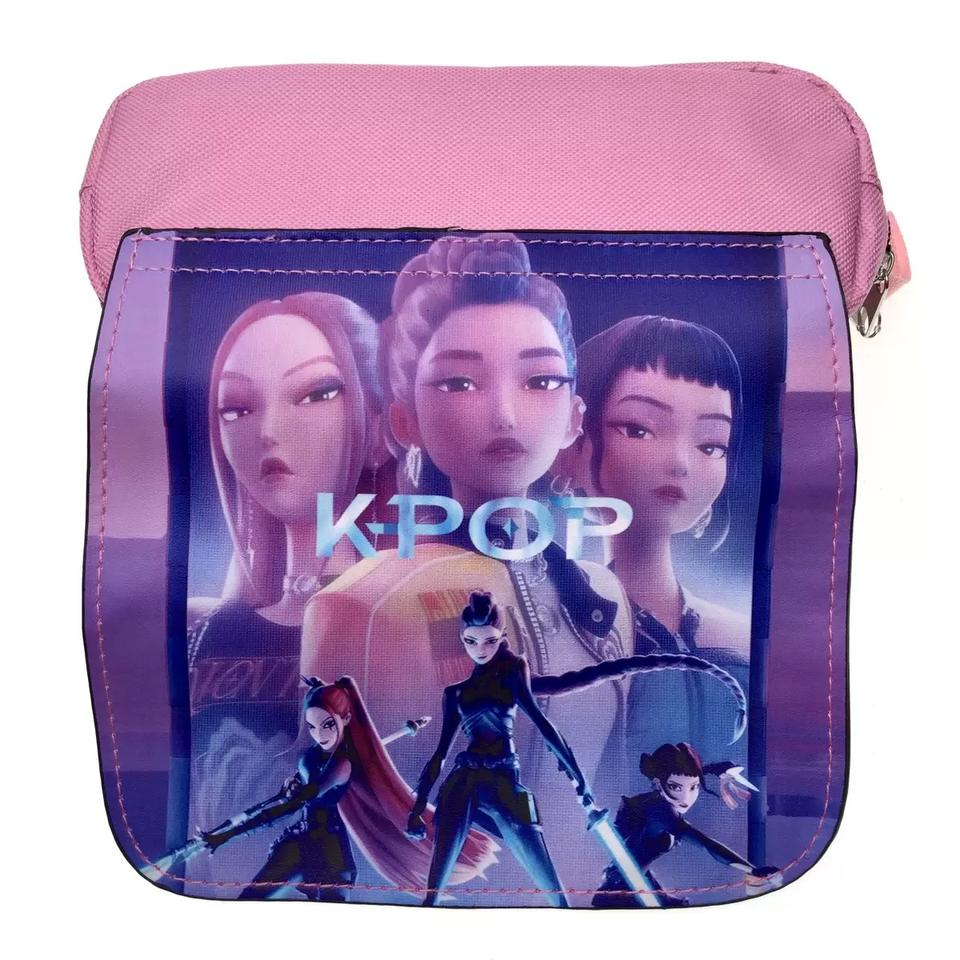 Hot K-pop Demon Hunters Cartoon Wallet Zipper for Women Men Halloween ...