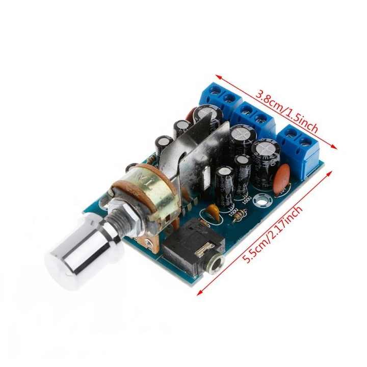 Taidacent TEA2025B IC Amplifier Circuit for 2.0 Computer Speakers