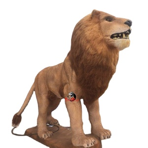 Life Size Lion - Realistic Animatronic for Animal Parks