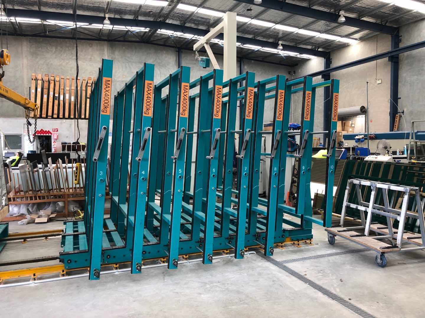 Auto Glass Racks - Efficient Windshield Storage Solutions