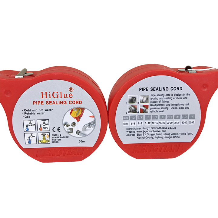 55m General Purpose Threaded Silicone Sealant Neutral Cord for Pipe and ...