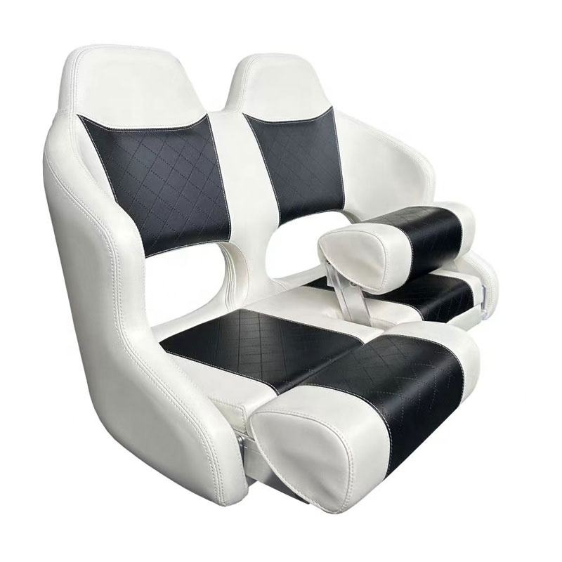 Marine Customized Color Yacht Deluxe Two-Seater Seat Bench Boat Seats ...