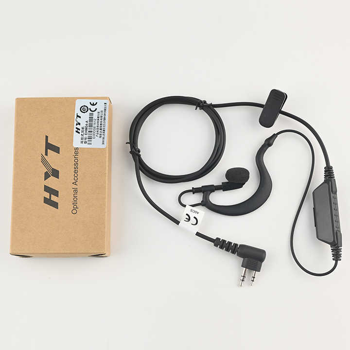 Original Hytera EHM04-A Ear-hung Microphone Free Earphone Is Suitable ...