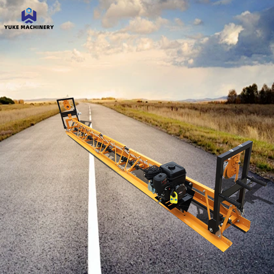 Effective Road Construction Leveling Concrete Truss Screed Gasoline ...