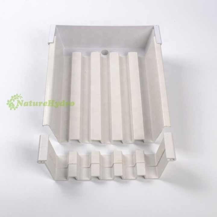 Plastic Troughs Hydroponic Pvc Hydroponic Vertical Gutter Strawberry ...