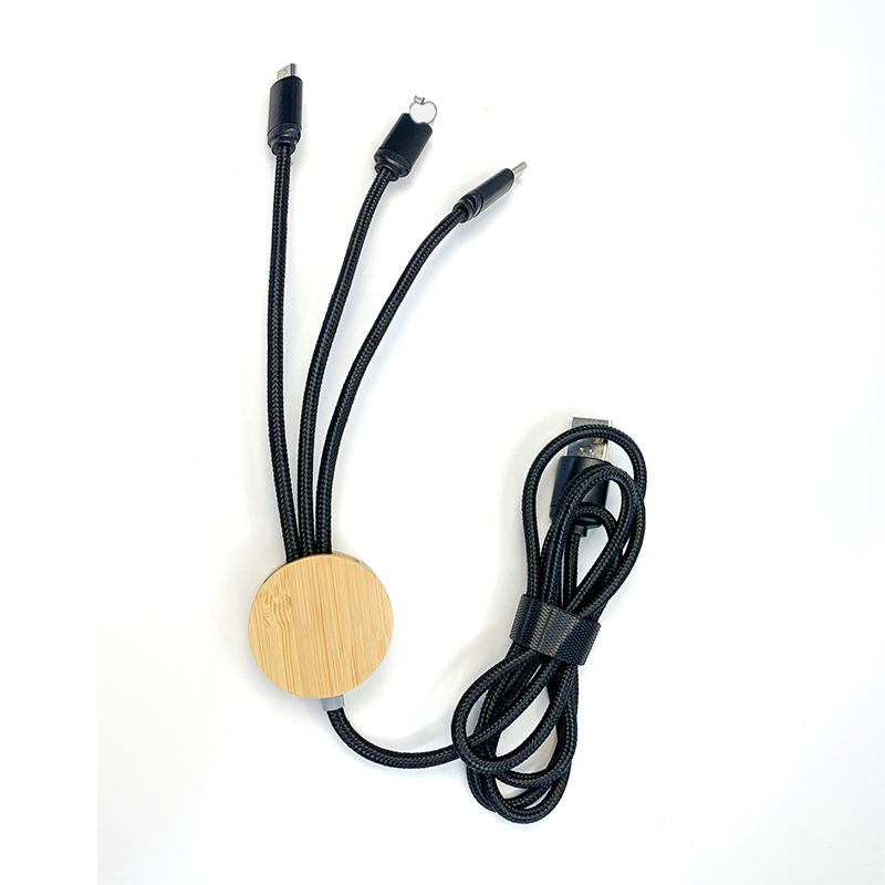 Bamboo Multi Charging Cable - Fast, Reliable, and Durable