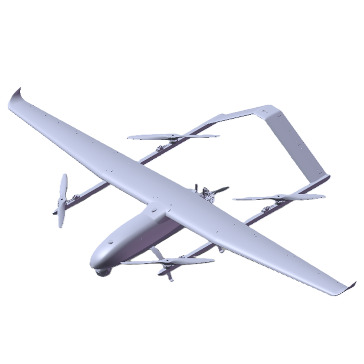 HH-130A1 Fixed Wing Drone - Long Range Heavy Lift Technology
