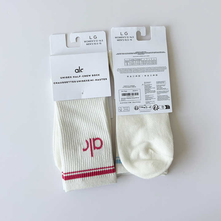 Sunny Four Season Customized logo Alo Performance Pilates Crew Training ...