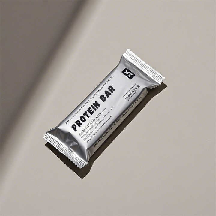 Custom Snack Chocolate Energy Bar - Aluminum Foil Wrapper