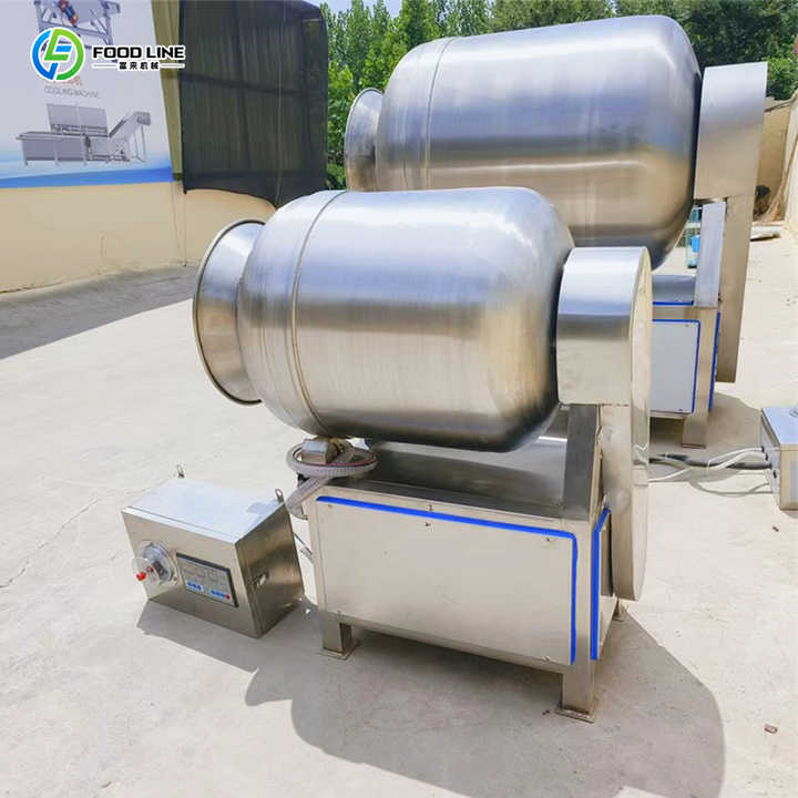 Efficient Meat Food Pickling Machine Programmable Vacuum Tumbling ...