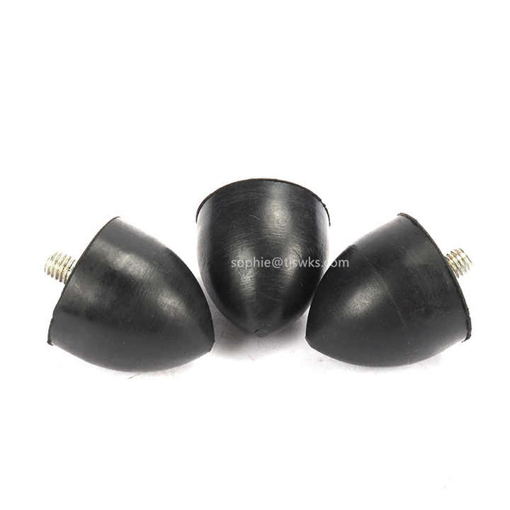 SWKS Damper M6 M8 M10 Parabolic Rubber Metal Buffer Male Thread Conical ...