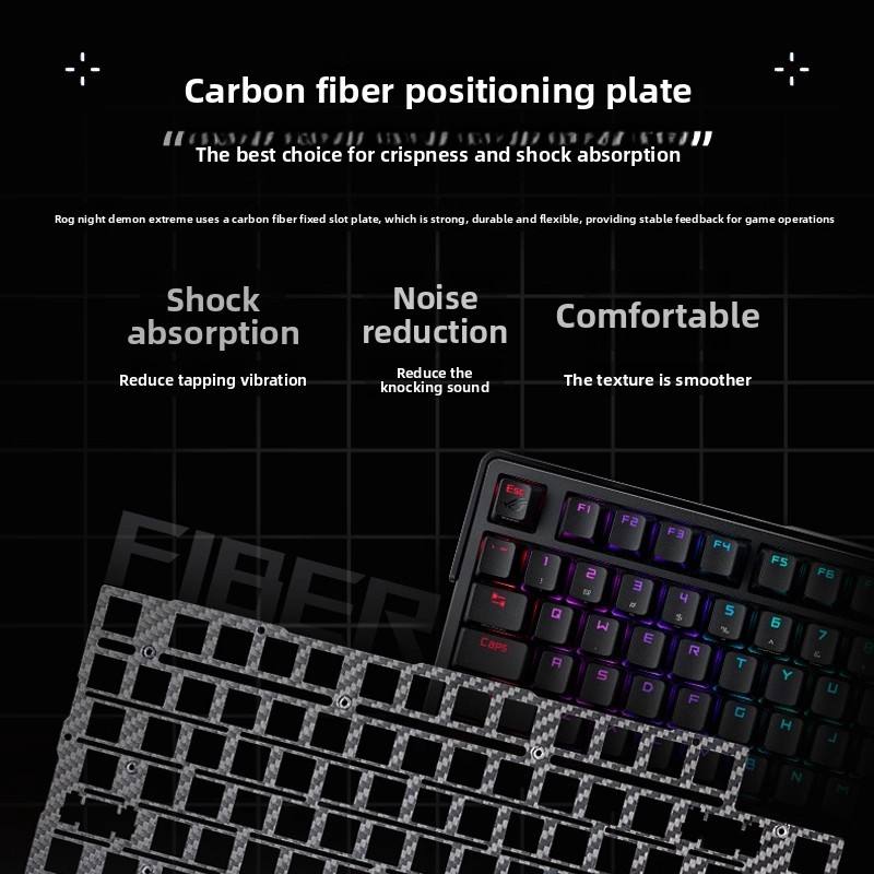 Rog Demon Extreme Wireless Three-Mode Gaming Laptop Mechanical Keyboard ...