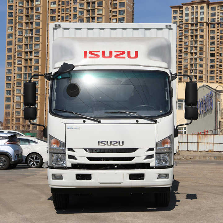 For Isuzu NPR 700P New Euro 6 Diesel 4HK1 Engine Light Box Truck 4x2 ...