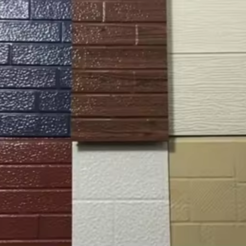 Water Fire Resistant High Impact Resistant Steel PIR Aluminum Sandwich ...