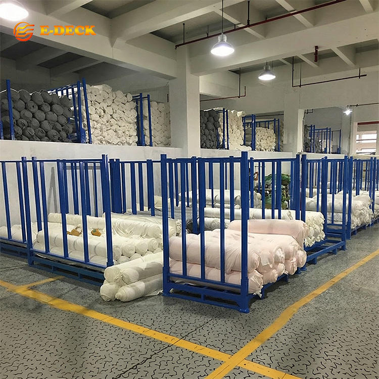 Welded Cargo Storage Warehouse Stackable Steel Carpet Roll Dispenser ...