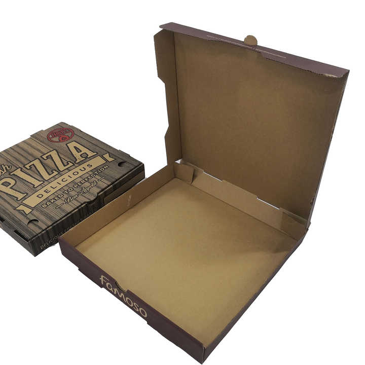 All Size 9 10 11 12 14 18 Inch Pizza Box Black Carton Custom Design ...