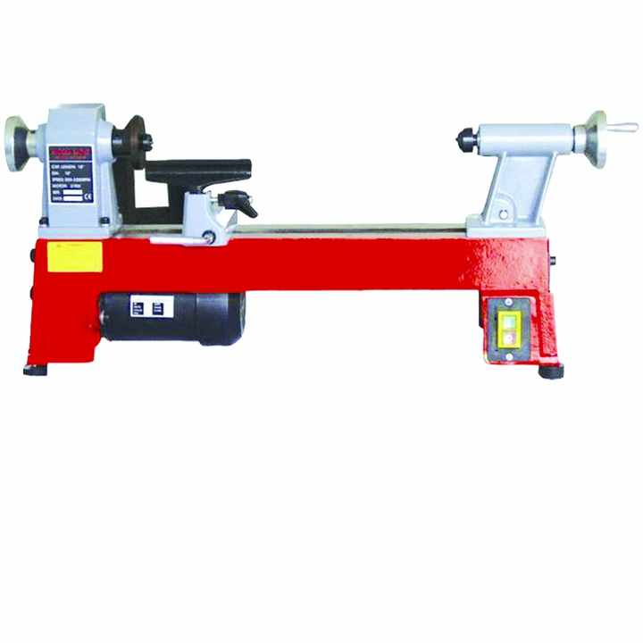 HUIBANG MC1018 Red / Blue Cast Iron Benchtop Variable Speed Woodworking ...