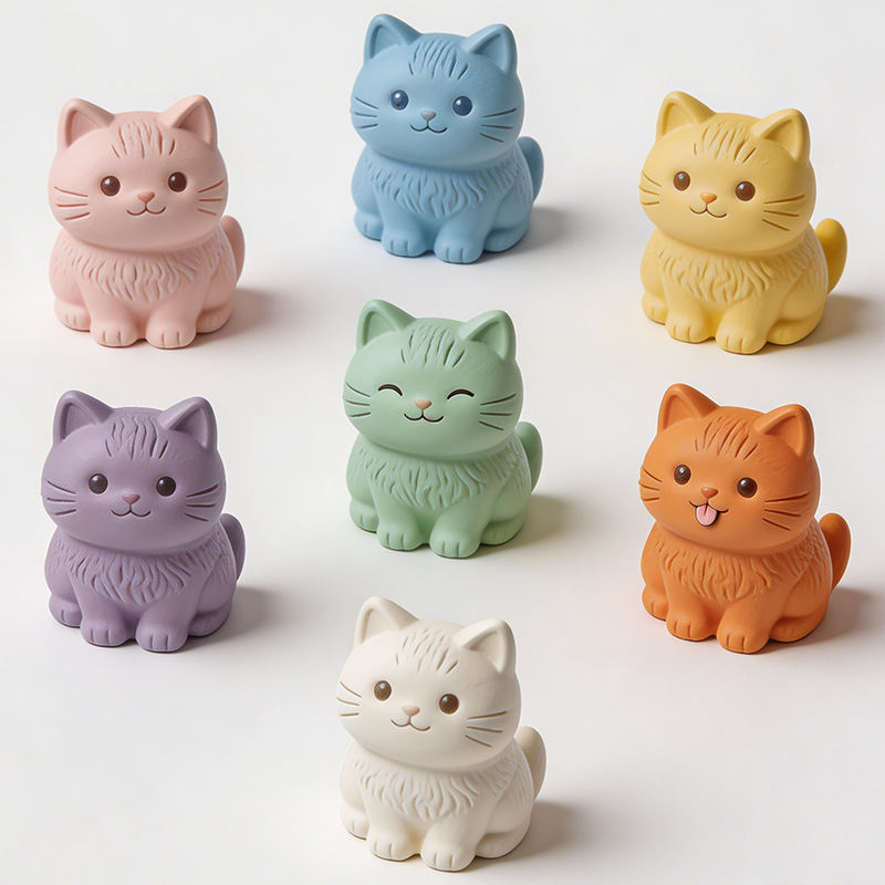 Mini PVC Cartoon Animal Action Figures Novelty Design Plastic Model ...