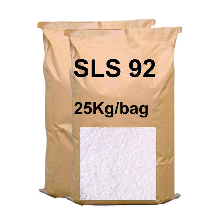 Sodium Lauryl Sulfate (SLS) Powder - 25kg Cosmetic Raw Material