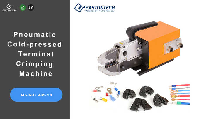AM-10 Easy Carry Pneumatic Crimper - Efficient Terminal Crimping