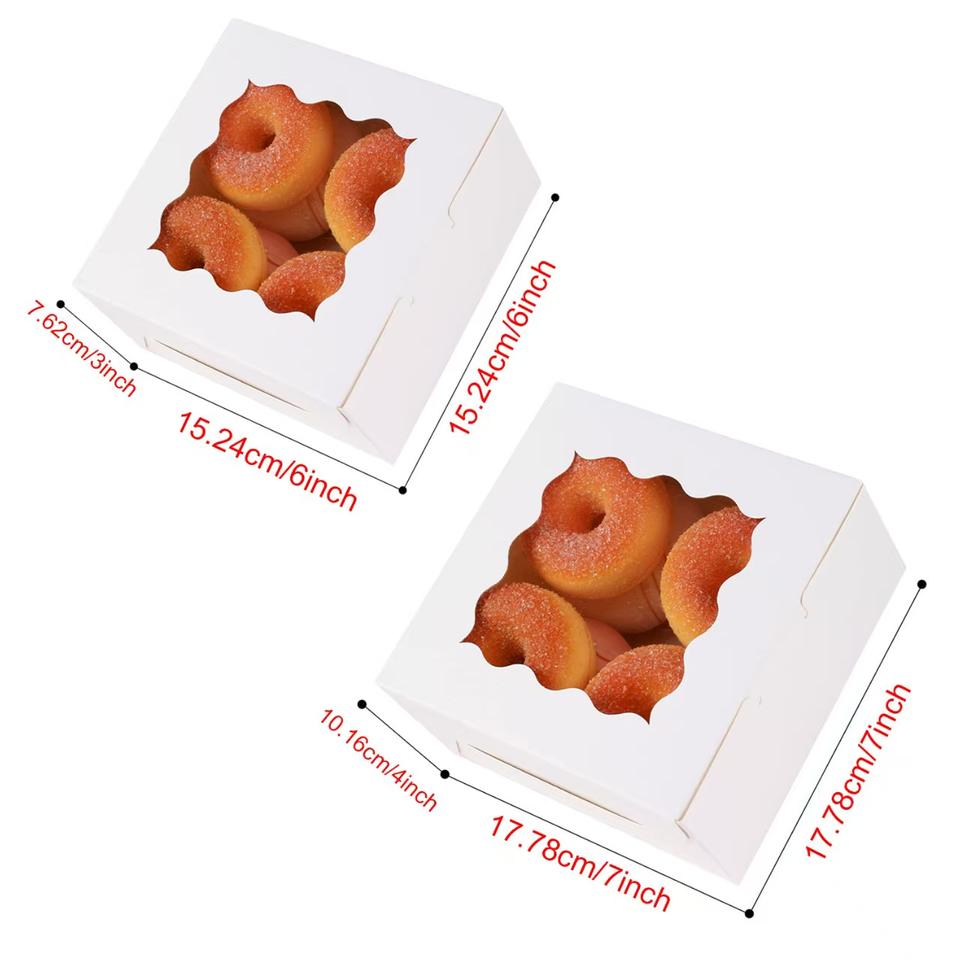 Paper Box Packaging for Baking Cookies, Biscuits, Window-opening Baking ...