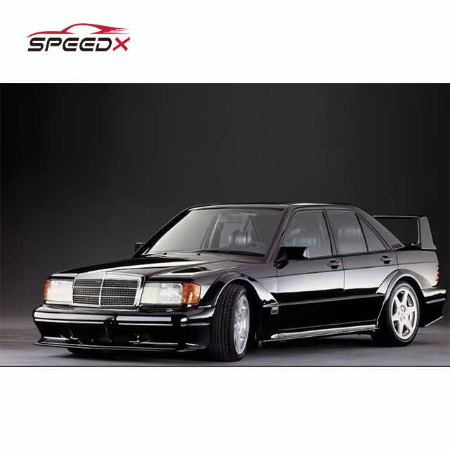 Mercedes Benz W124 E Class Body Kit - Wide Rocket Bunny Style