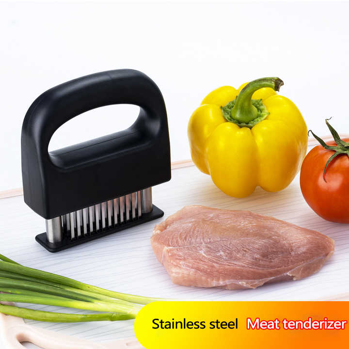 Professional 48-Needle Stainless Steel Meat Tenderizer Tool 2Cr14 ...